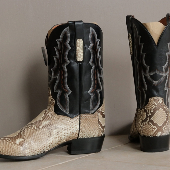 Dan Post | Shoes | Genuine Python Cowboy Boots Dan Post | Poshmark